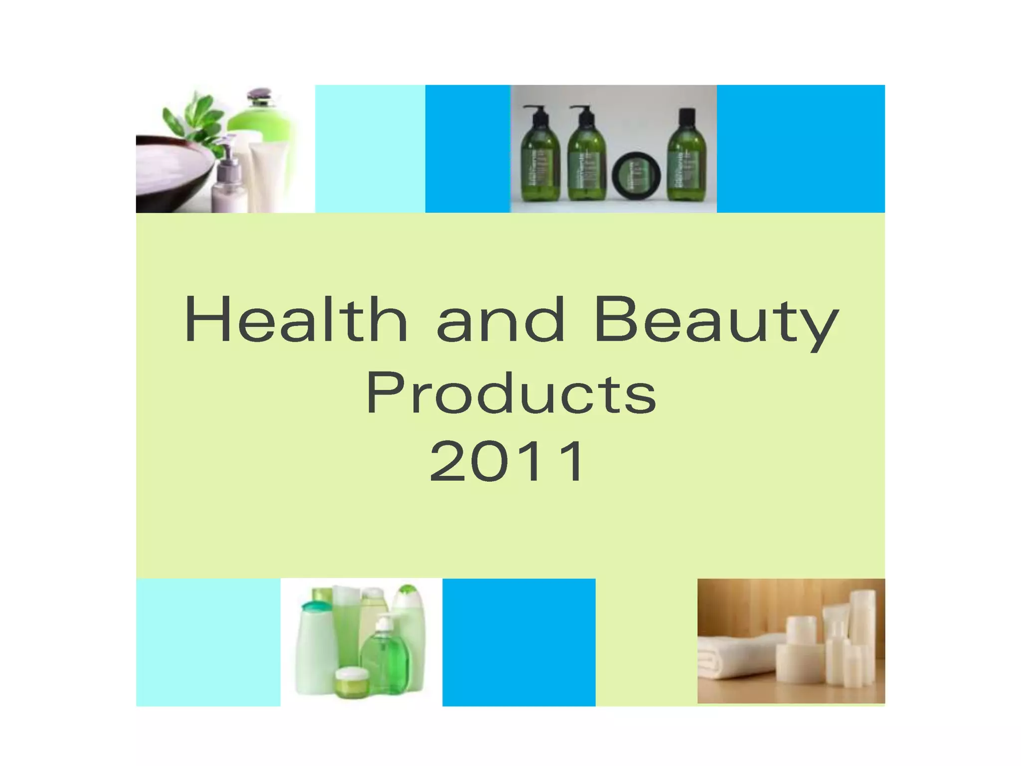 Generic health and beauty presentation | PPT