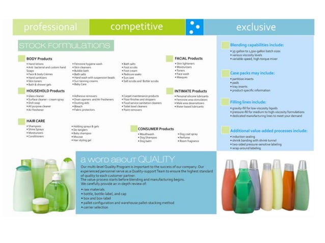 Generic health and beauty presentation | PPT