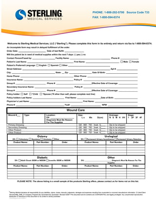 Order Form For HHA\'s | PDF