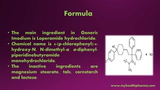 Generic Imodium - To Treat Diarrhea | PPT