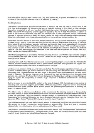 Could Generic Insulin Soon Hit the U.S. Market? | PDF