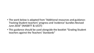 Generic introduction to evidence bundles for placement (1) | PPTX ...