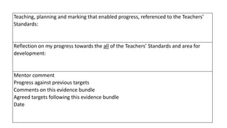 Generic introduction to evidence bundles for placement (1) | PPTX ...