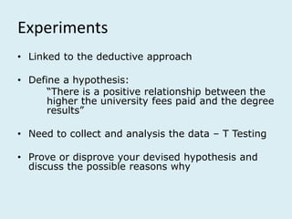 Generic lecture 4 research design (1) | PPTX