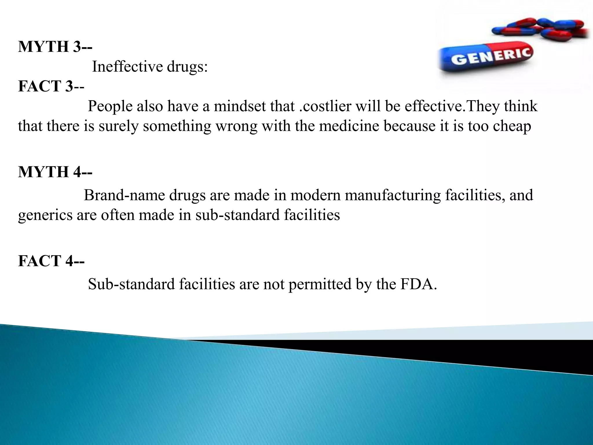 " GENERIC MEDICINE'' | PPTX