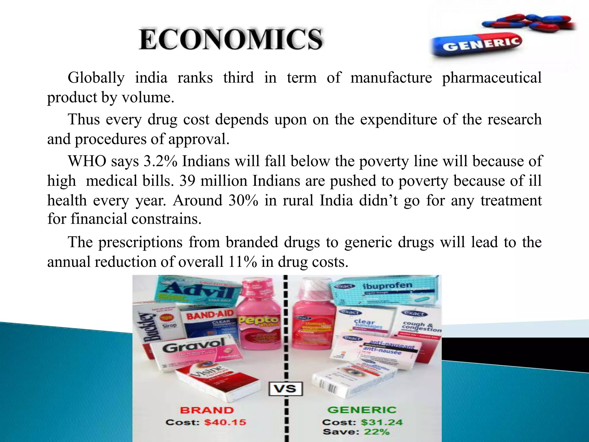 " GENERIC MEDICINE'' | PPTX