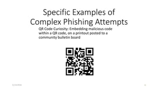 Organizational Phishing Education | PPTX