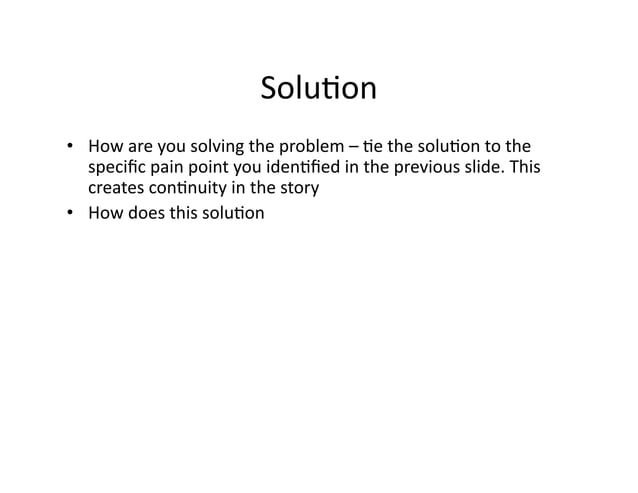 Generic pitch template | PPT