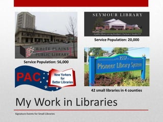 Signature Events for Libraries | PPTX