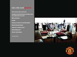 Executive Club - Manchester United | PPT