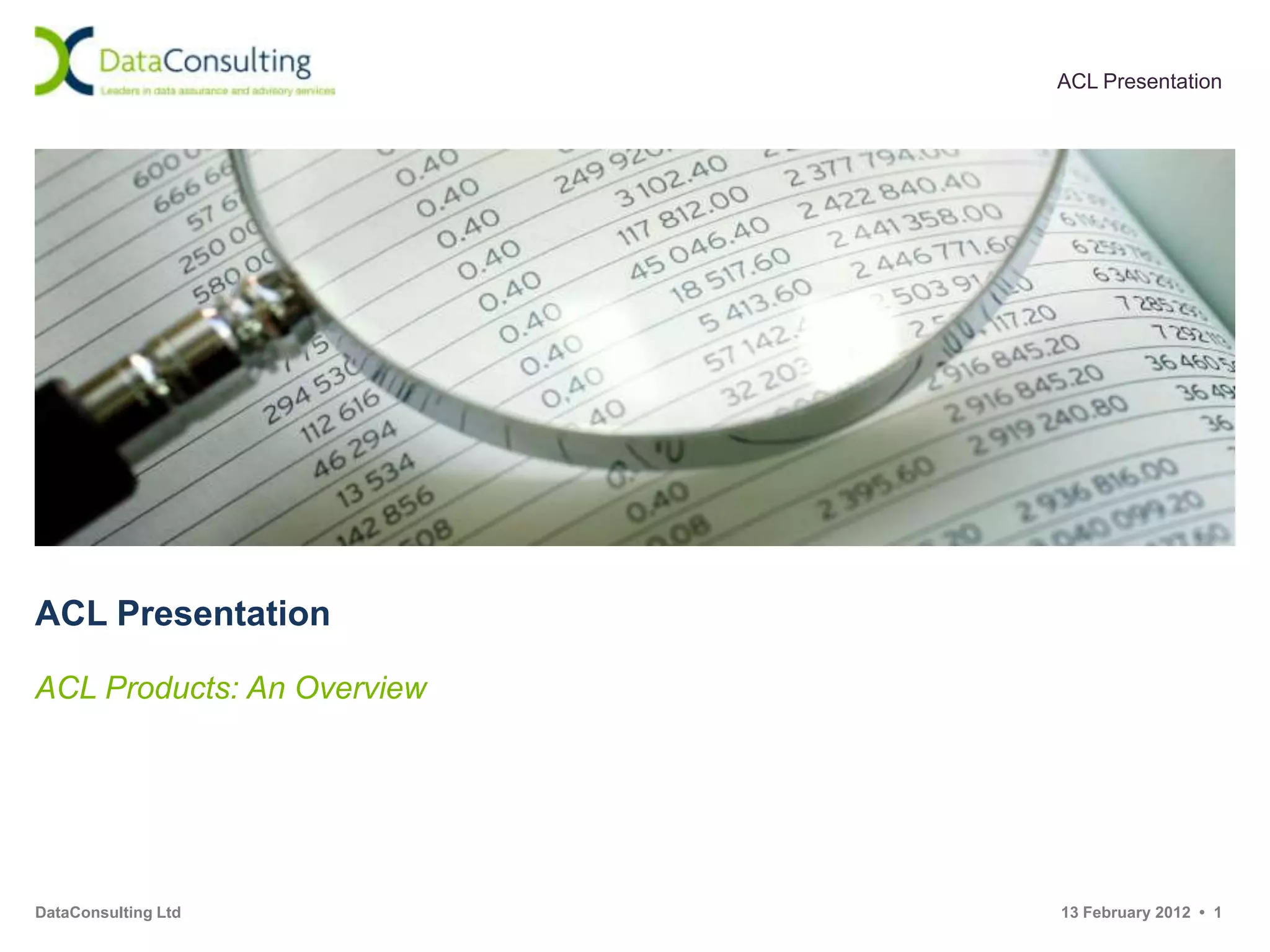 ACL Presentation | PPTX