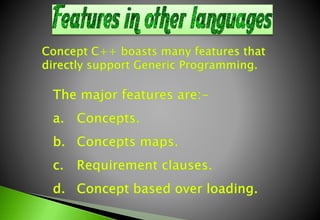 Generic Programming | PPTX