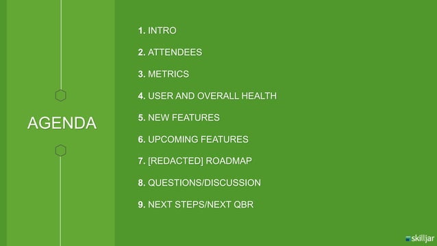 Customer Success Quarterly Business Review (QBR) Template | PPTX