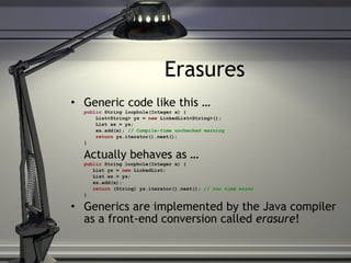 Java Generics | PPT