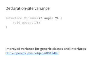 Generics Past, Present and Future | PPT