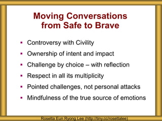 Generic Safe to Brave: Courageous Conversations | PPTX