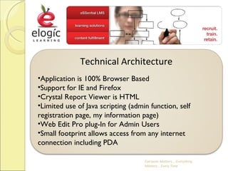 eLogic Learning Overview | PPT