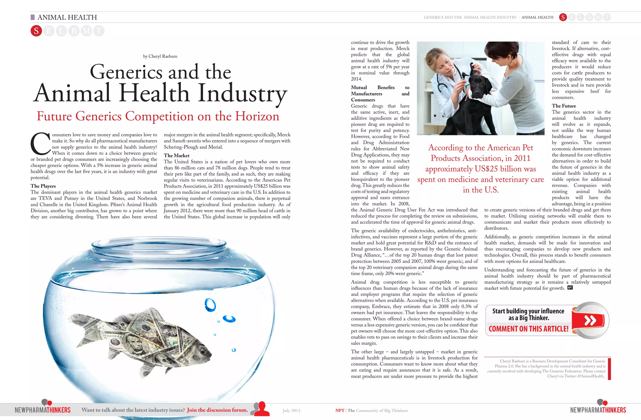 Generics and the Animal Health Industry | PDF