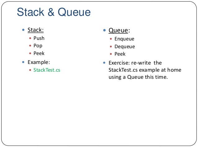 Generics collections