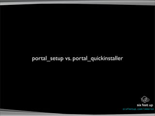 Generic Setup De-Mystified | PPT