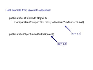 Java Generics for Dummies | PPT