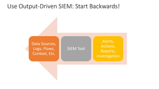 Generic siem how_2017 | PPTX