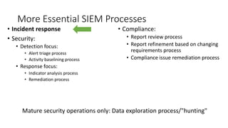 Generic siem how_2017 | PPT