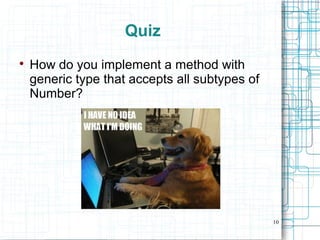 Generics lecture | PPT