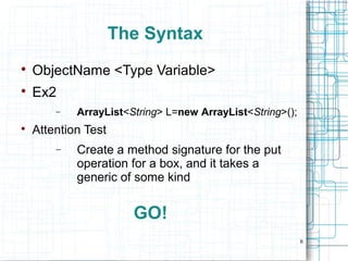 Generics lecture | PPT