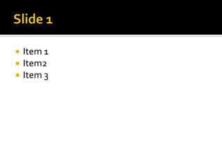 Generic slides | PPTX