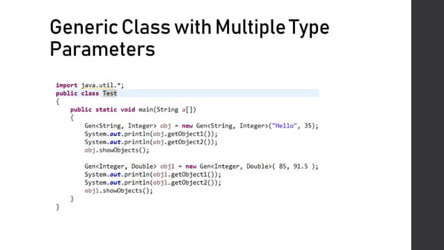 Generics Module 2Generics ModuleGenerics Module 2 | PPT
