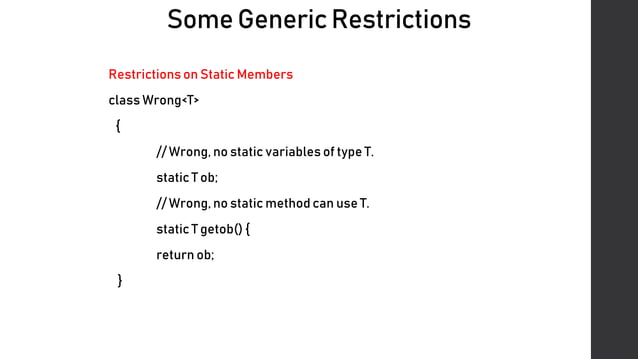 Generics Module 2Generics ModuleGenerics Module 2 | PPT