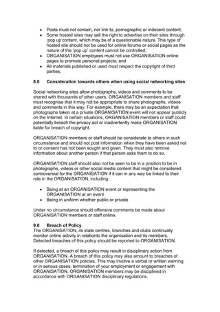 Generic social media policy | PDF | Free Download