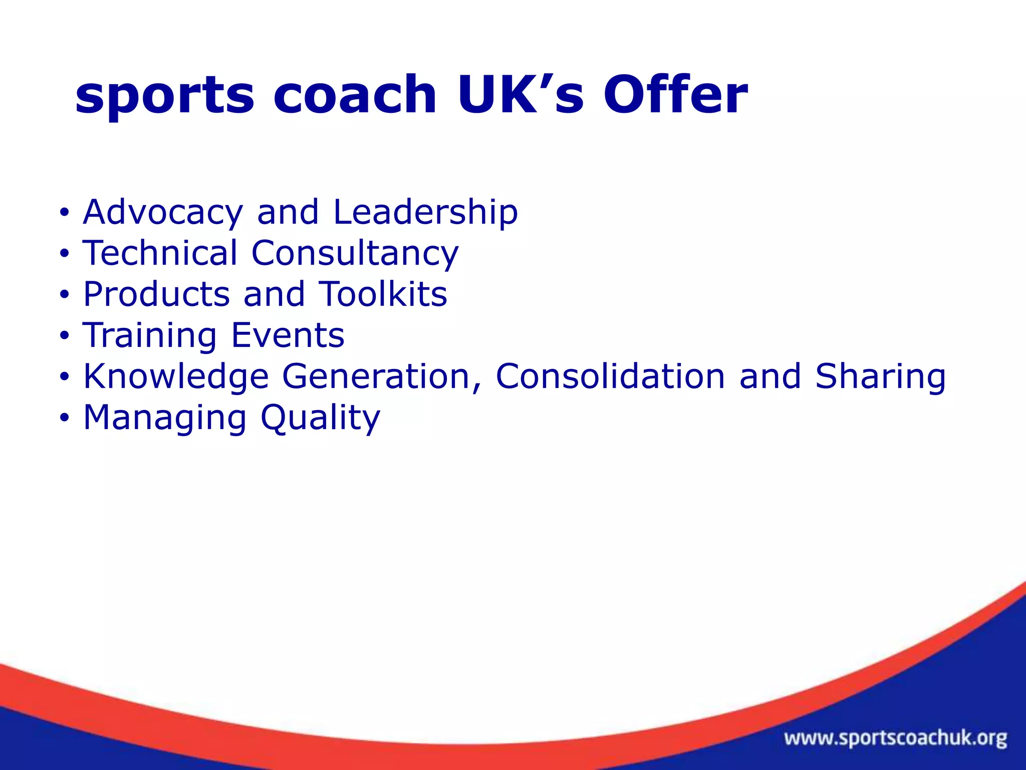 Generic sports coach uk presentation2 | PPT