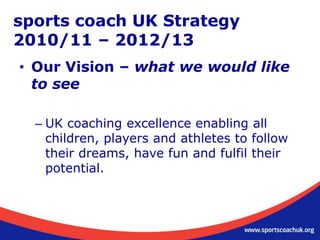Generic sports coach uk presentation2 | PPT