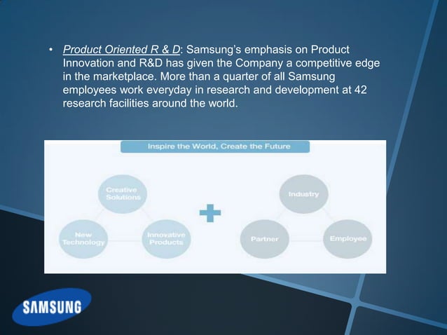 Generic strategy samsung | PPTX