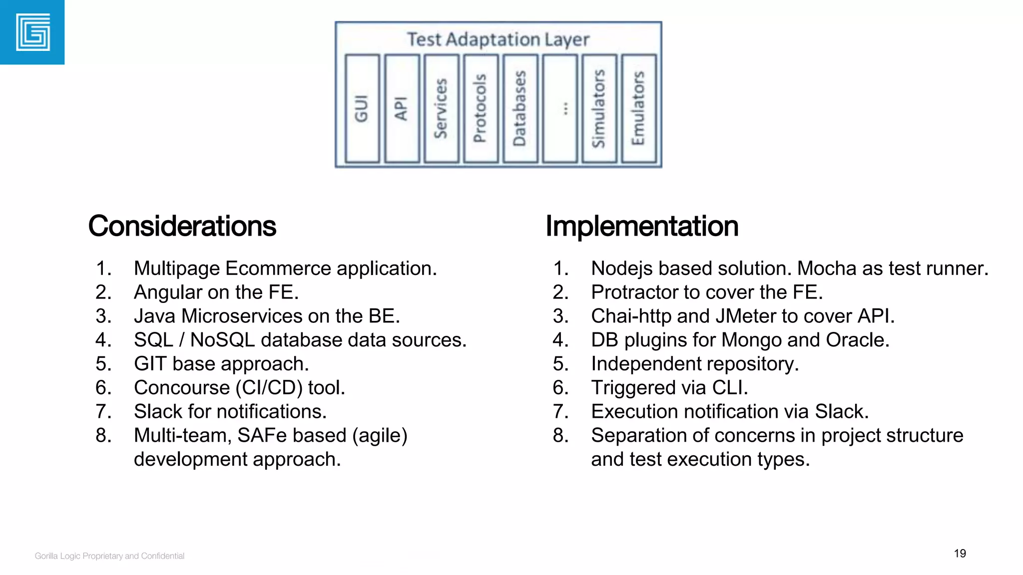 Generic Test Automation Architecture Pptx Web Development Internet