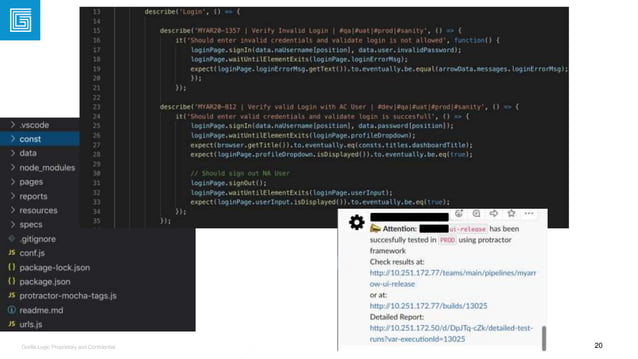 Generic Test Automation Architecture Pptx Web Development Internet