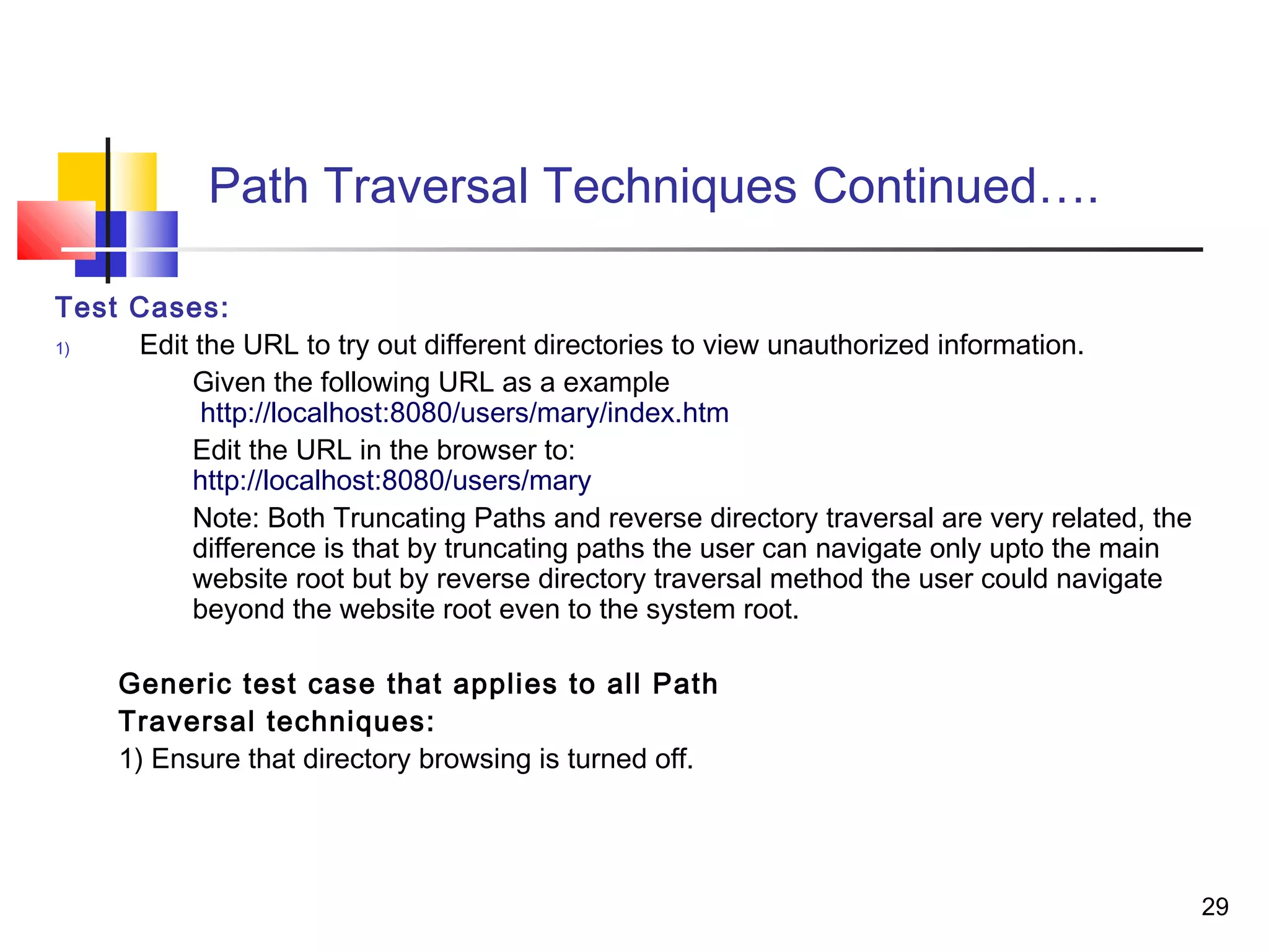 Generic test cases guidelines | PPT