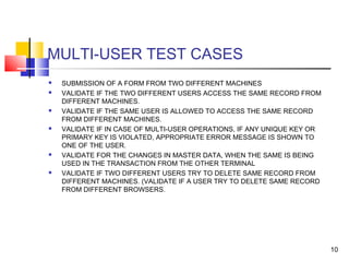 Generic test cases guidelines | PPT