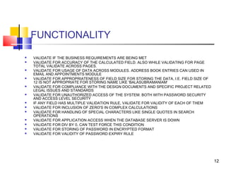 Generic test cases guidelines | PPT