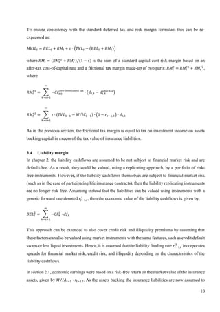Generic valuation framework for insurance liabilities - August 2017 ...