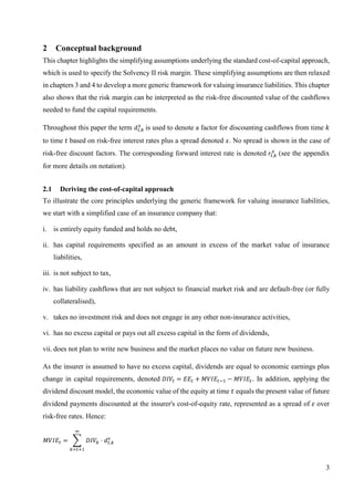 Generic valuation framework for insurance liabilities - August 2017 ...