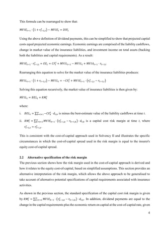 Generic valuation framework for insurance liabilities - August 2017 ...