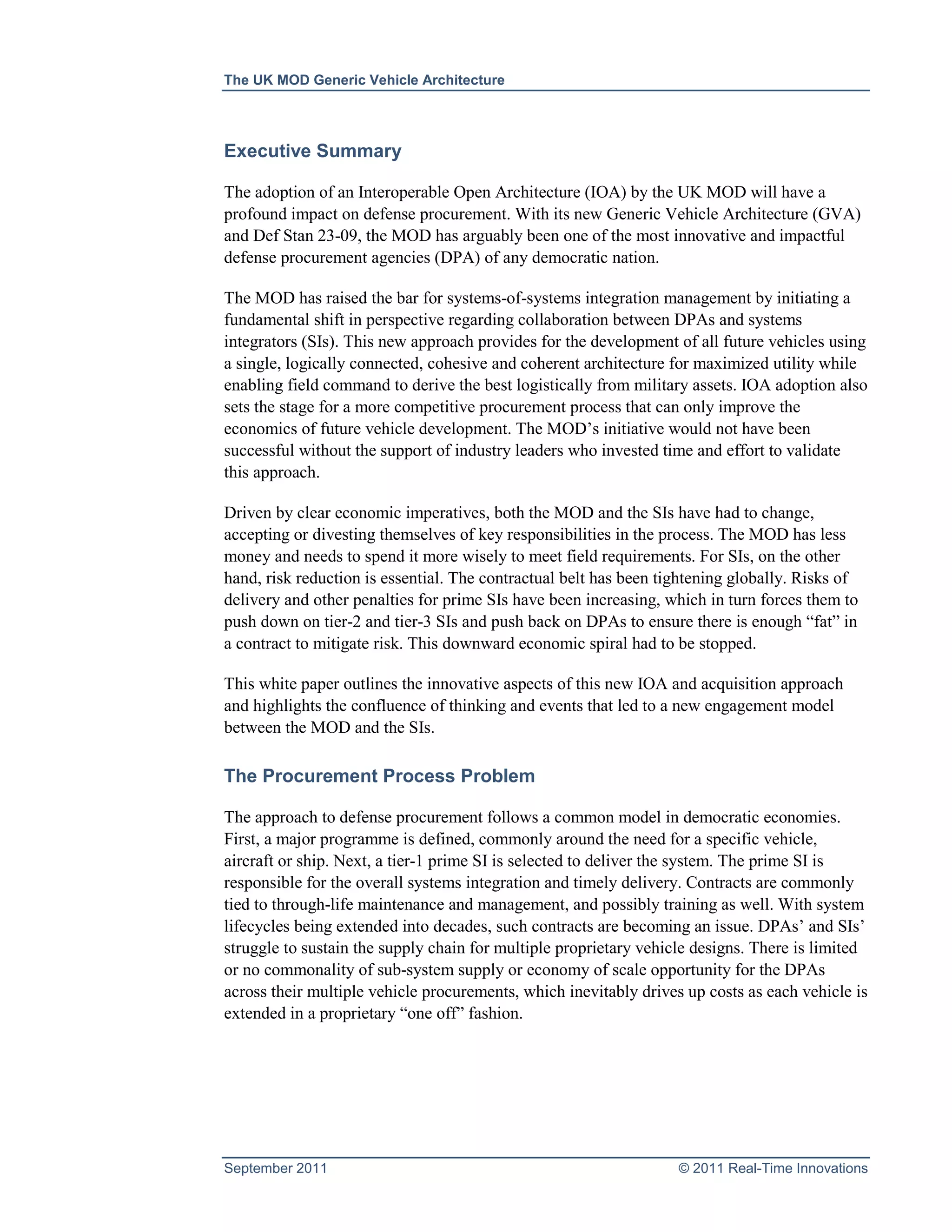 Generic vehicle architecture | PDF