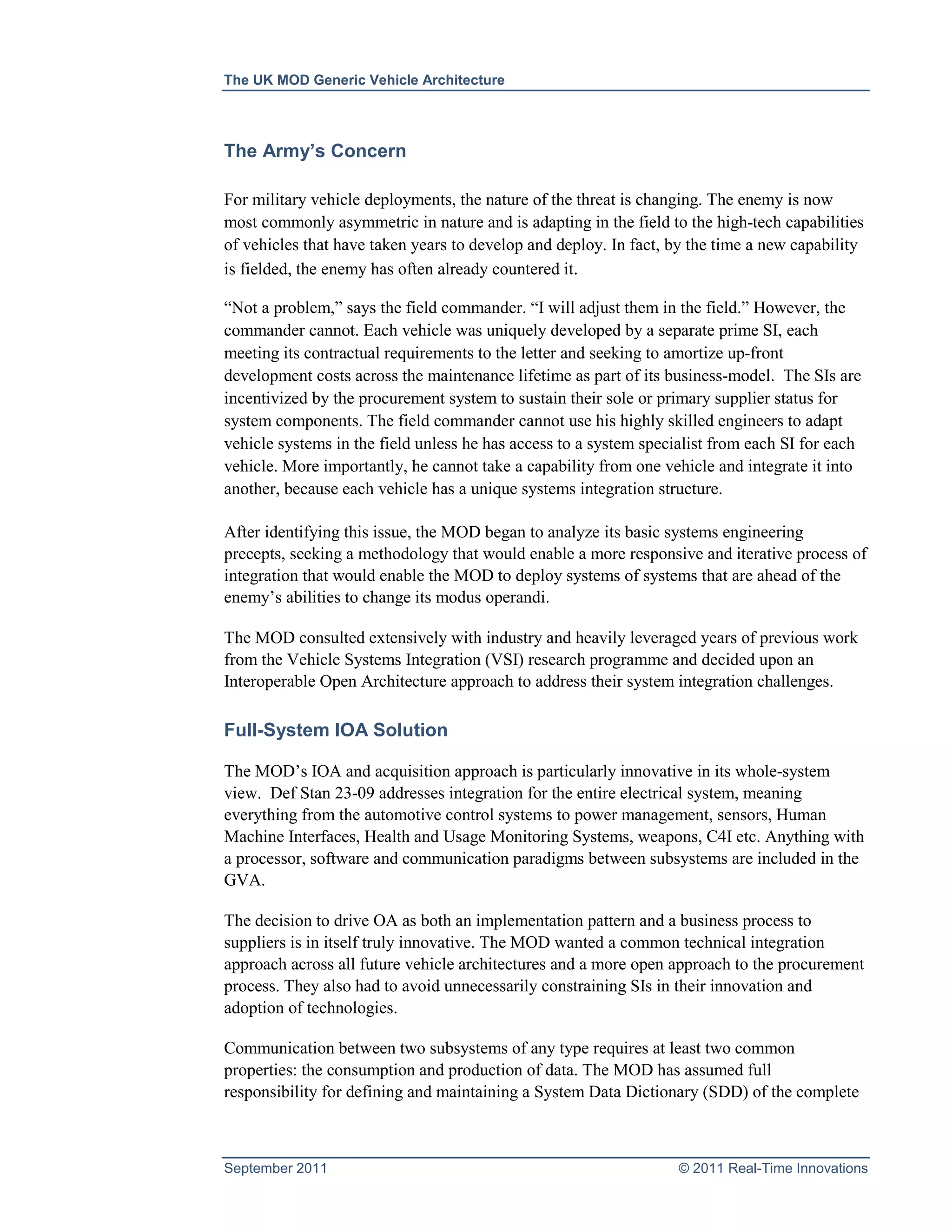 Generic vehicle architecture | PDF