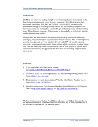 Generic vehicle architecture | PDF