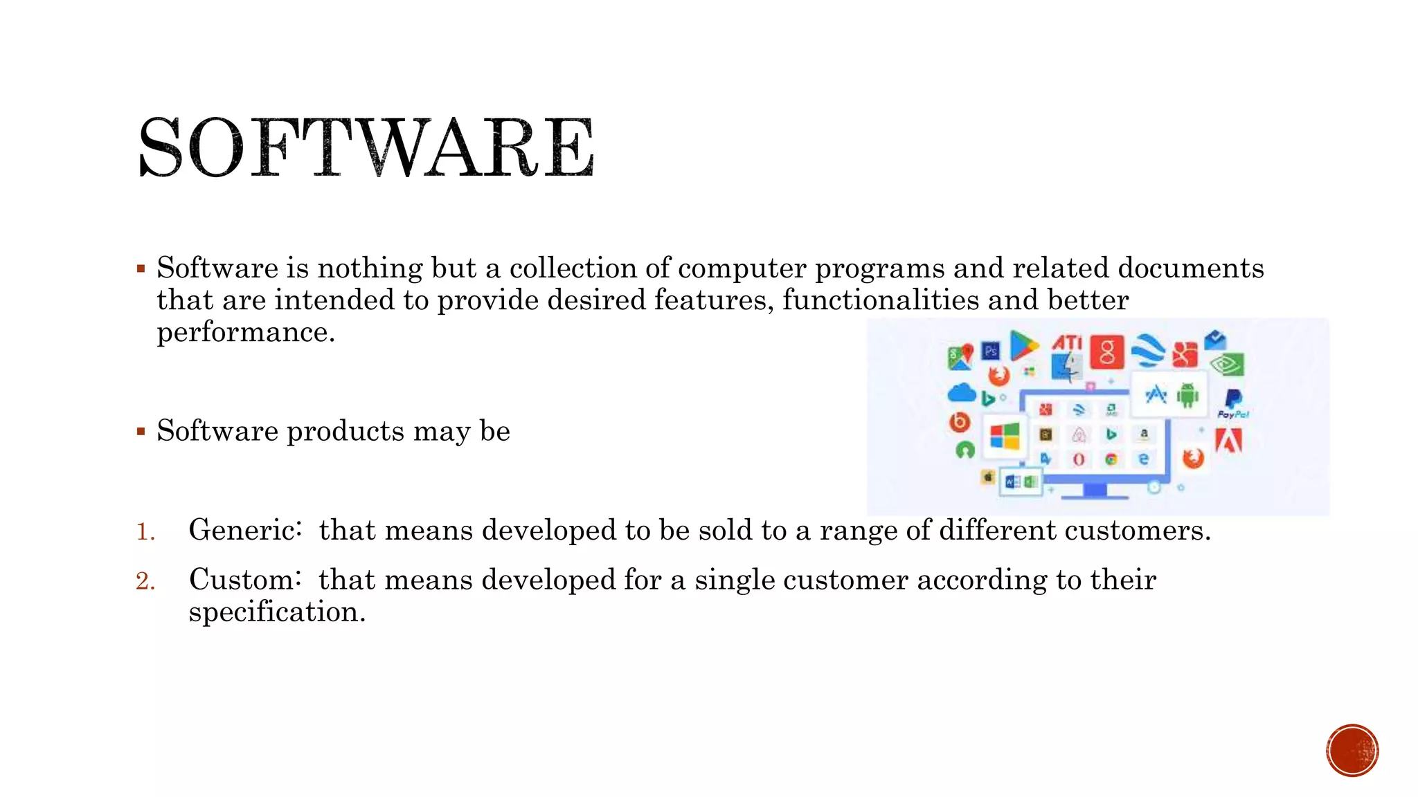 Generic view of software engineering SE | PPTX