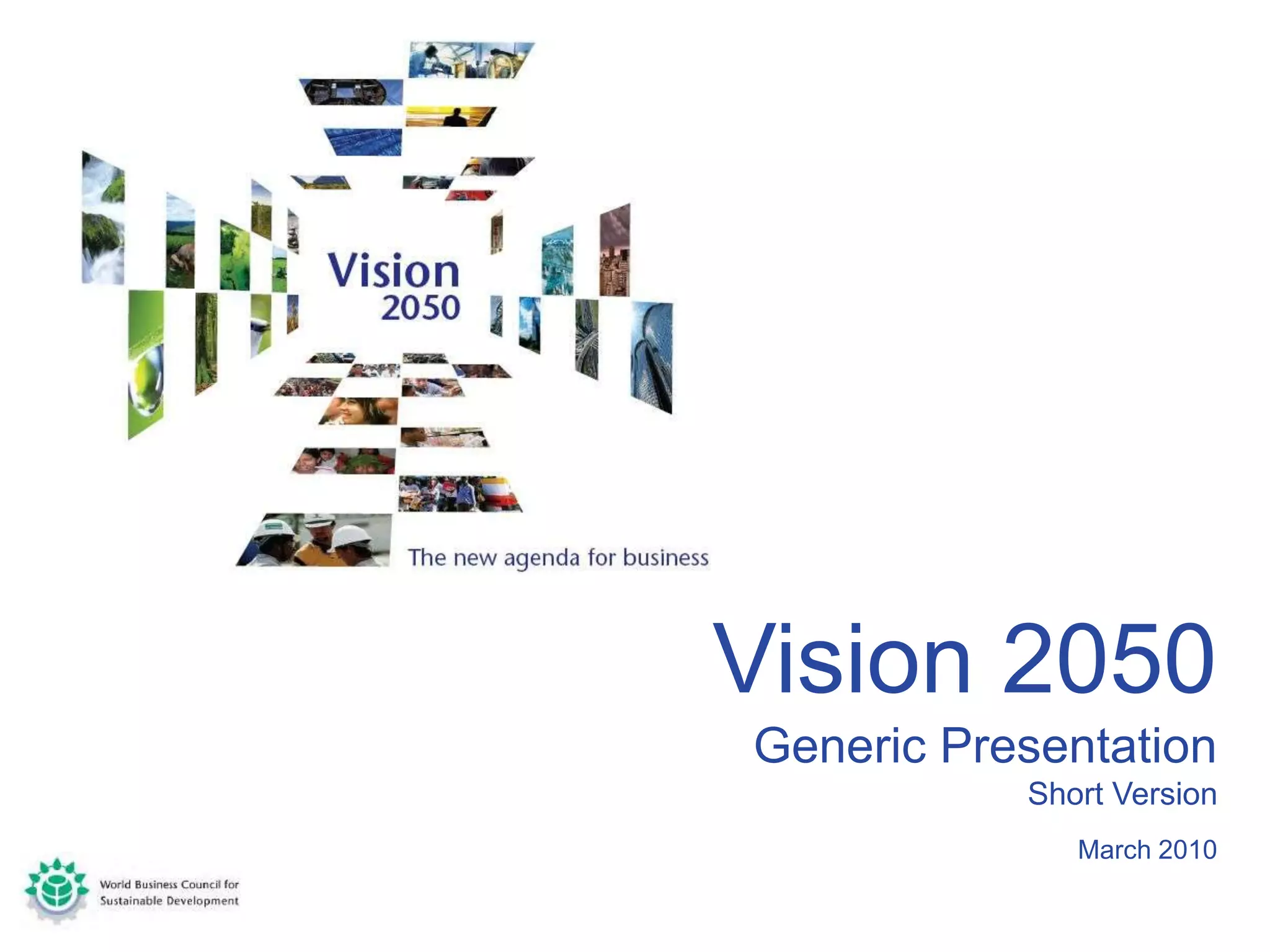 Generic Vision 2050 Presentation Short Draft01 | PPTX