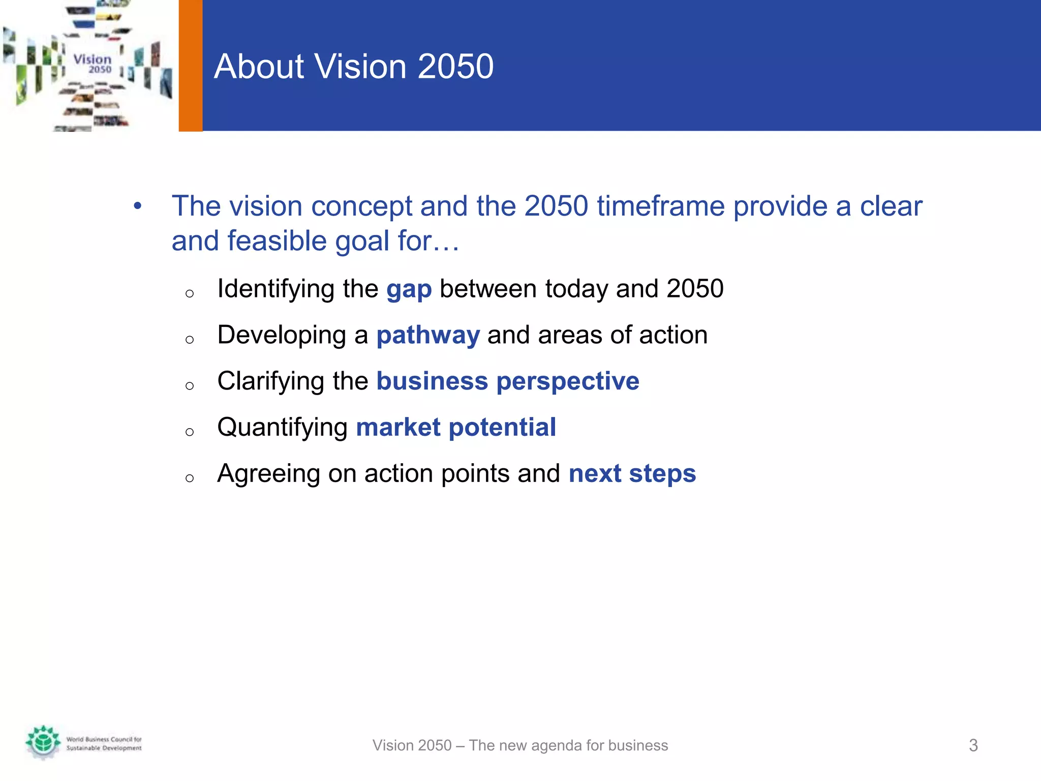 Generic Vision 2050 Presentation Short Draft01 | PPTX